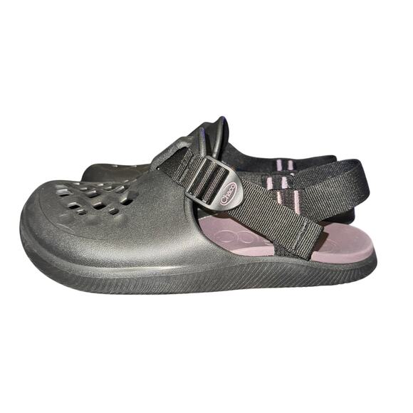 Chaco | Shoes | Chaco Chillos Clog Womens Size 9 Black Arch Support ...